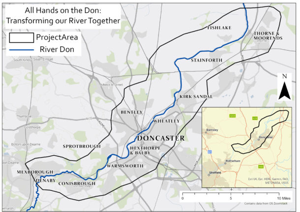 All Hands on the Don Project Area Overview - Don Catchment Rivers Trust