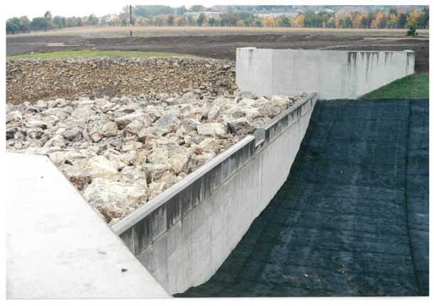 Headwall of Orgreave rock ramp 1999 - Don Catchment Rivers Trust